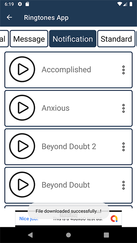 Ringtones and Name Ringtone Maker with AdMob by EggifyLabs | CodeCanyon